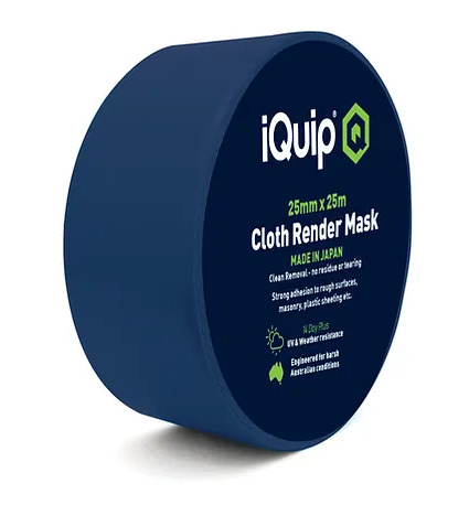 iQuip Japanese Cloth Render Masking Tape 36mm x 25m – paintmate.com.au