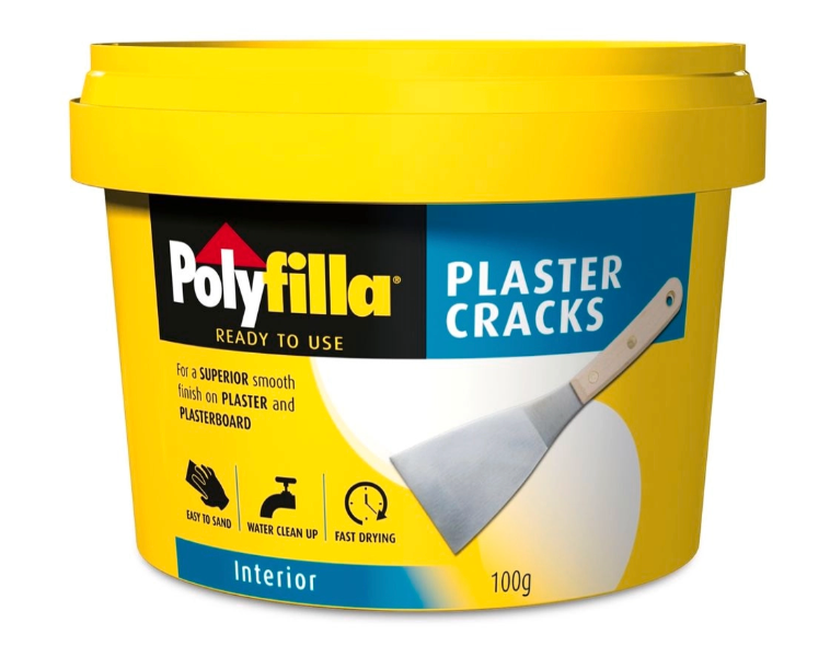 Poly 100g Plaster Cracks Filler – paintmate.com.au